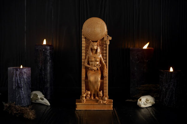 Bastet statue, Bastet statue for sale, Egyptian gods statues