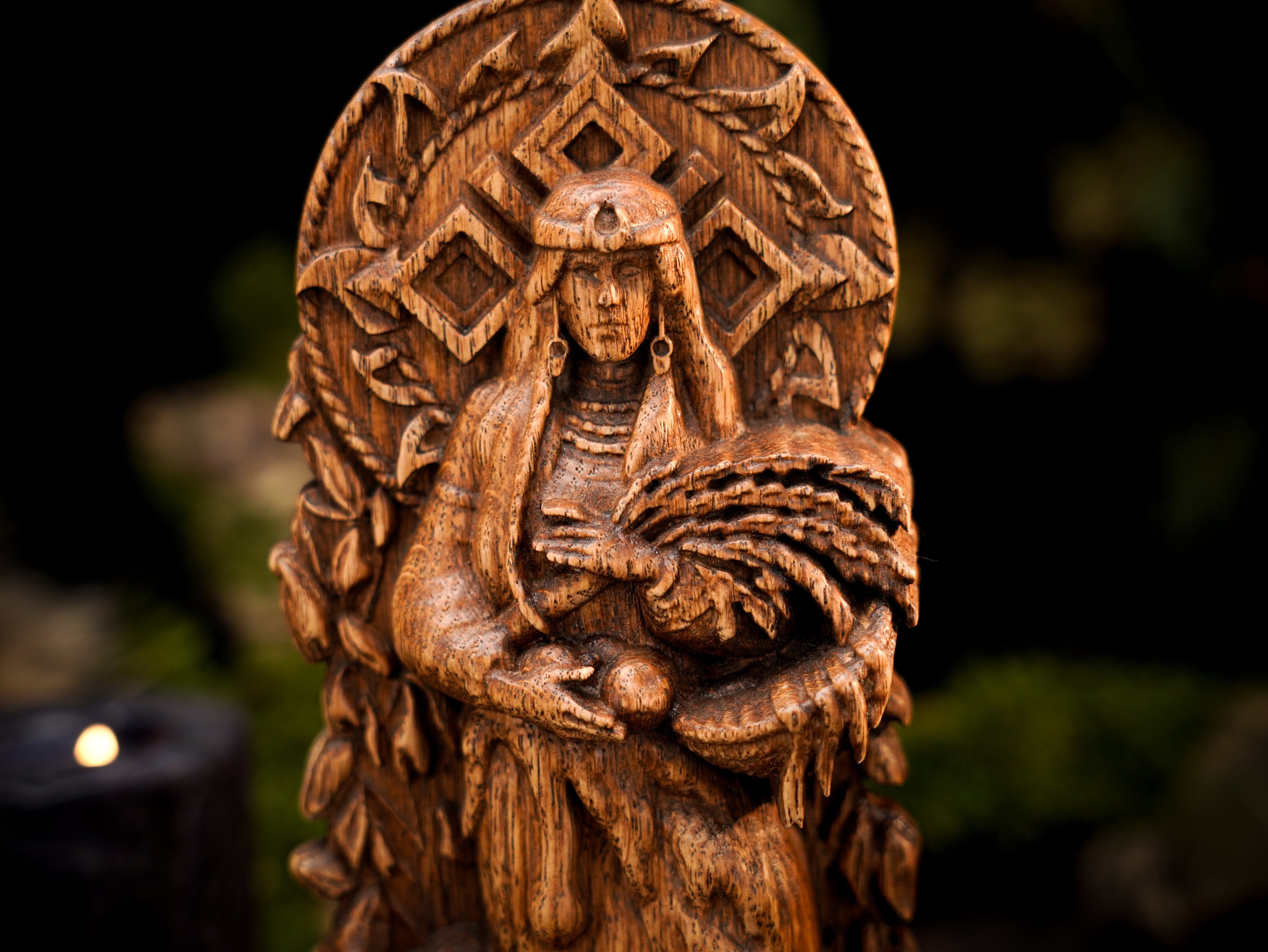 Mokosh statue, Slavic goddess Mokosh figurine – Valhallaworld