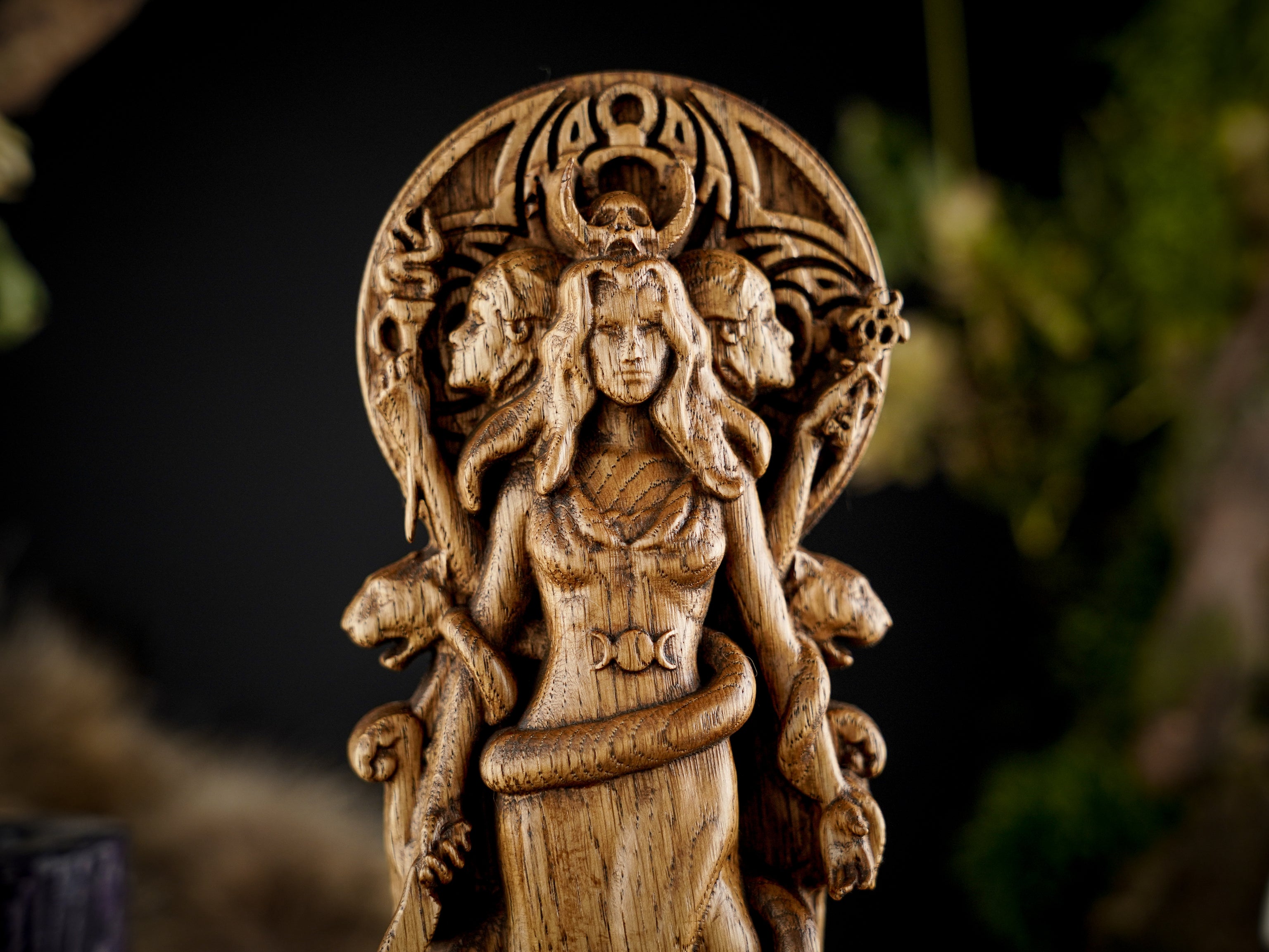 Hecate statue, Hecate goddess figurine – Valhallaworld