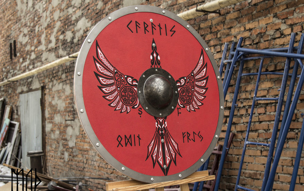 Viking Raven Shield, Norse battle shield