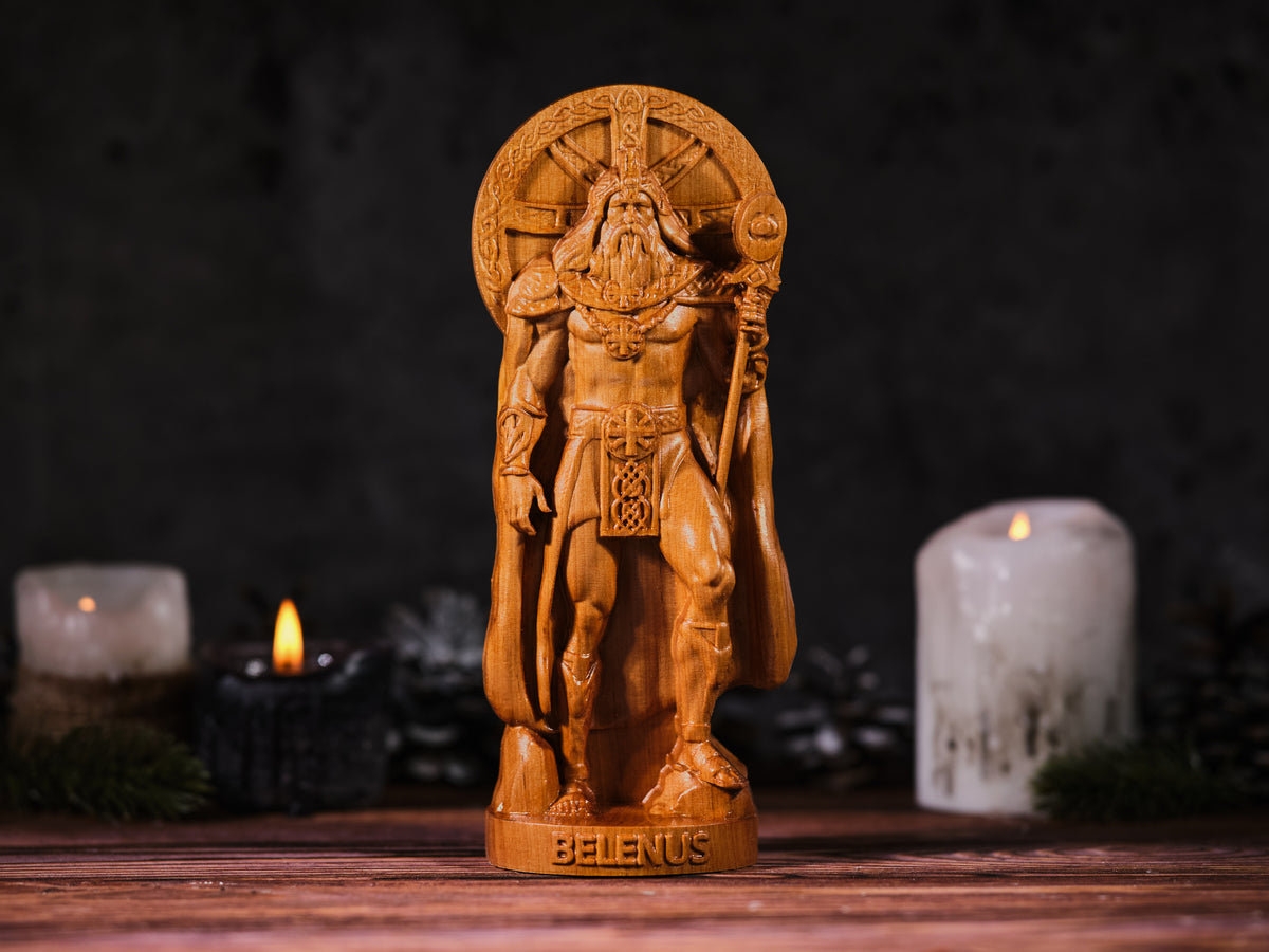 Oak Belenus Celtic statue – Valhallaworld
