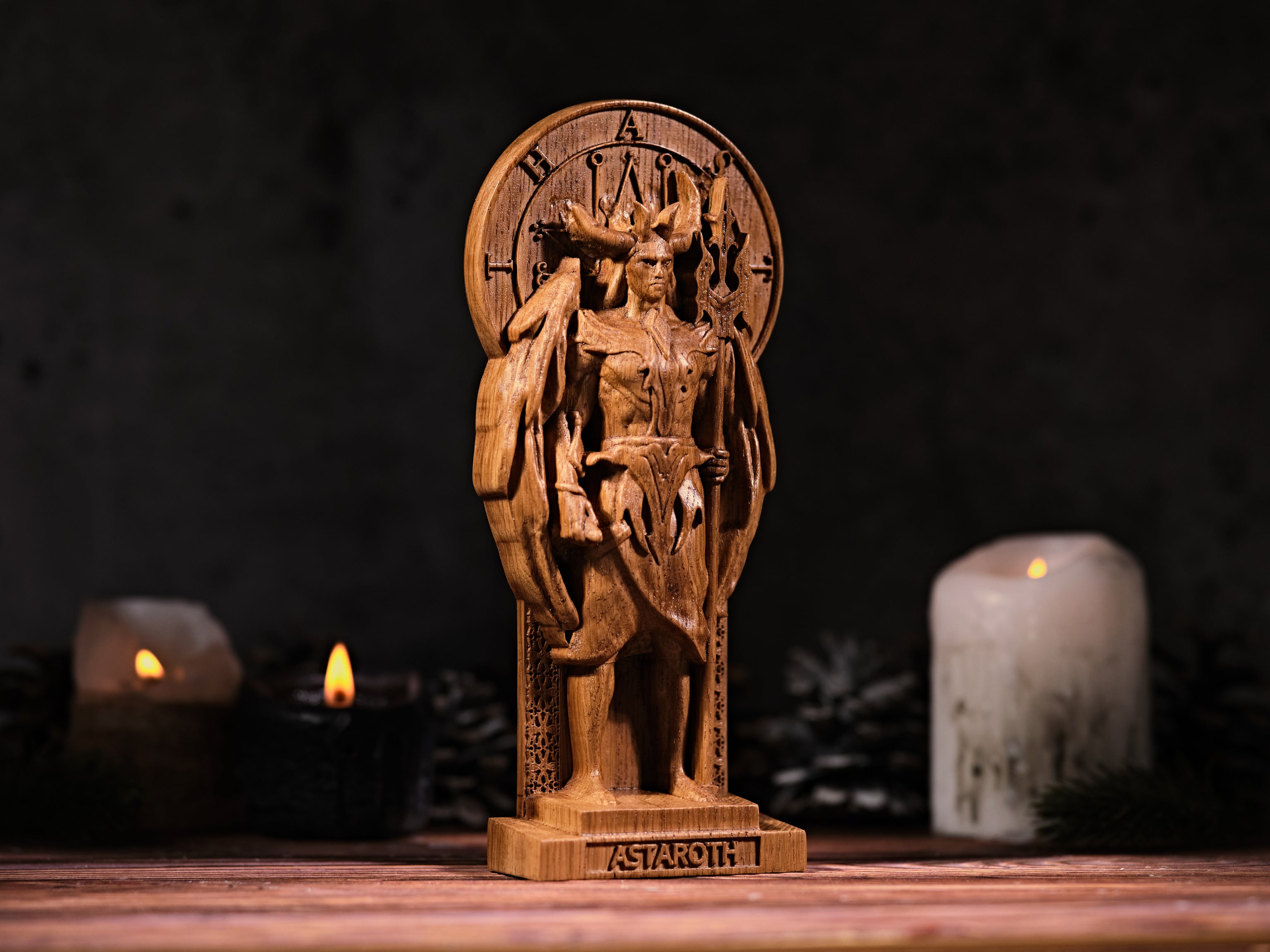 Oak Astaroth Goetia statue – Valhallaworld