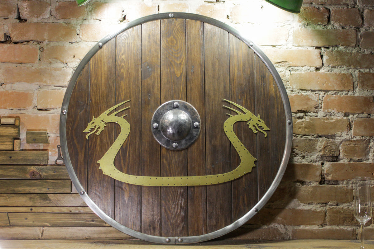 Custom viking shield, wooden norse shield, buhurt shield – Valhallaworld