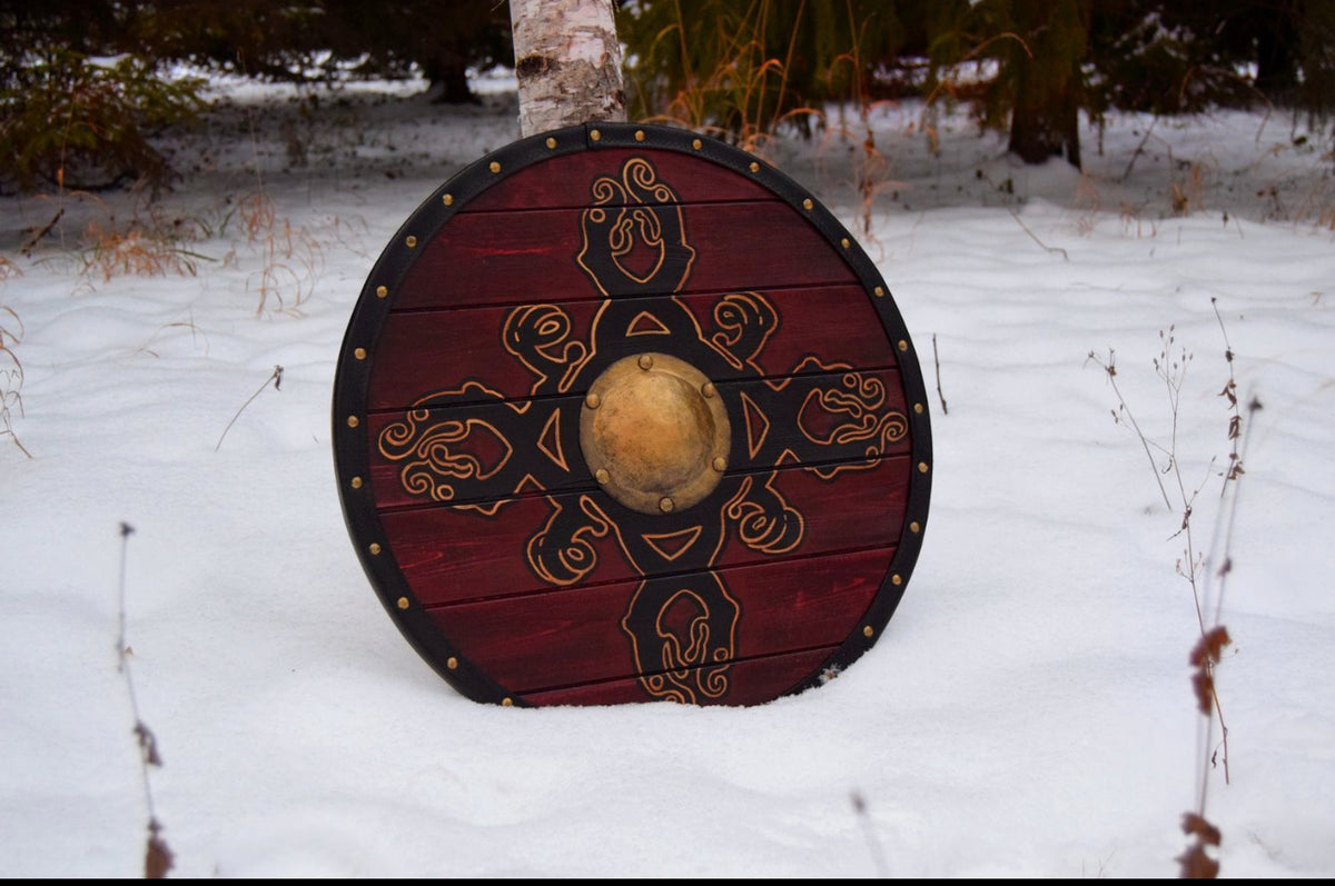 Viking war shield for sale, norse battle shield, authentic shield ...