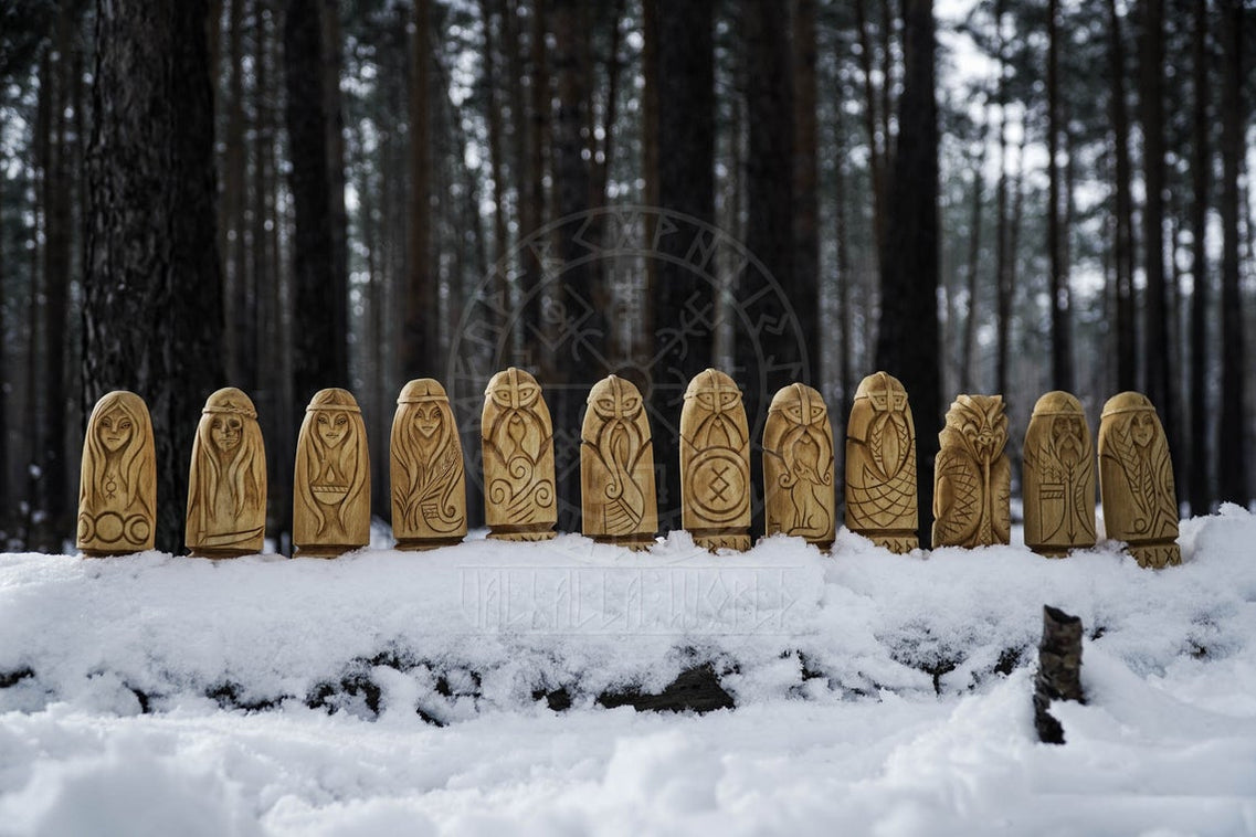 Njord statue, Njord figurine, Njord viking god statue – Valhallaworld