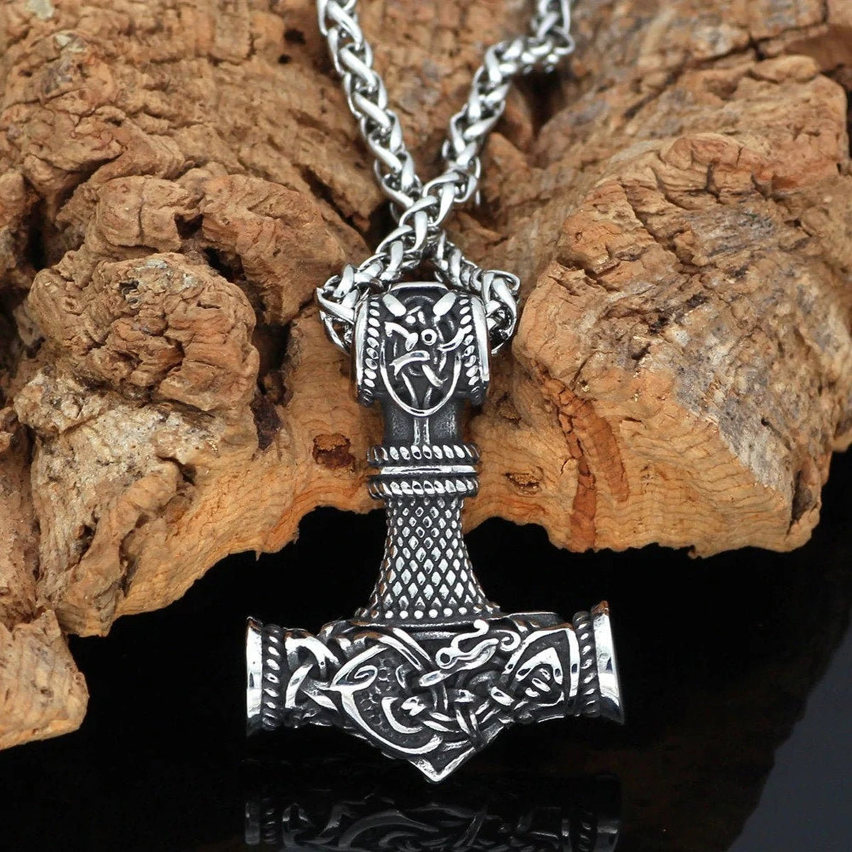Traditional thor hammer necklace, mjolnir pendant for sale – Valhallaworld