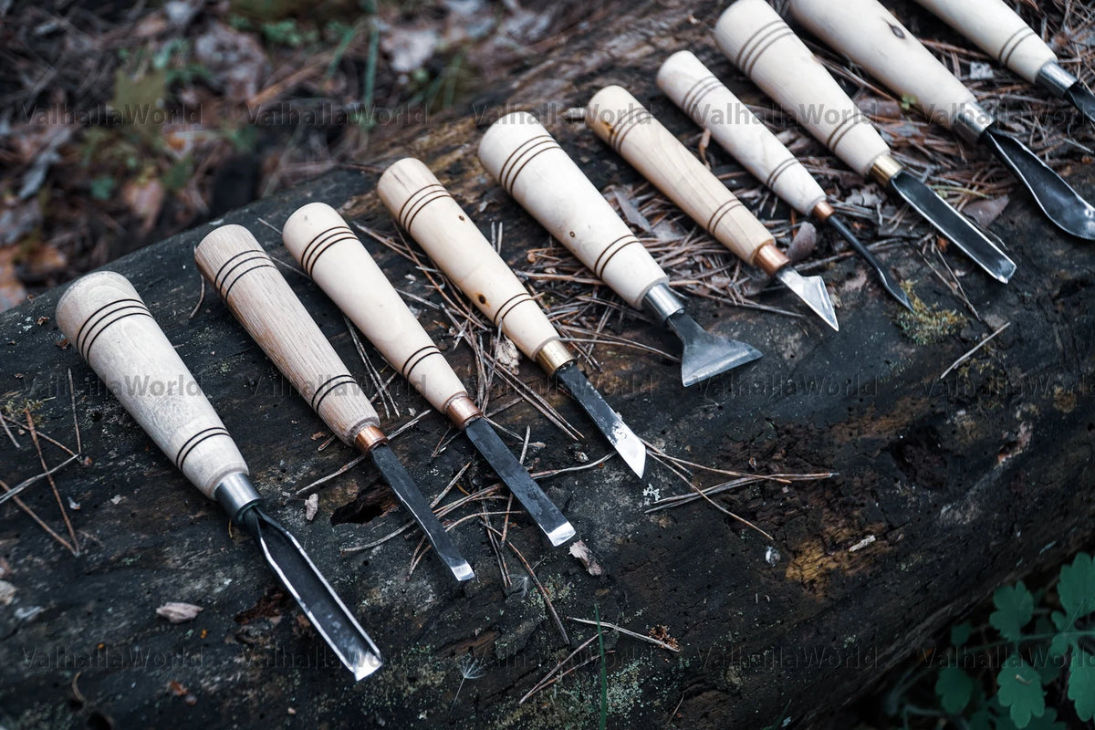 Wood carving chisel set for sale, spoon carving tools, carving tools ...
